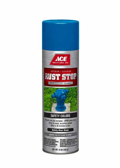 Ace Safety Blue Spray Paint 15 oz - Colorbank