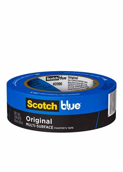 ScotchBlue 1.41 in. W x 60 yd. L Blue Medium Strength Original Painter ...