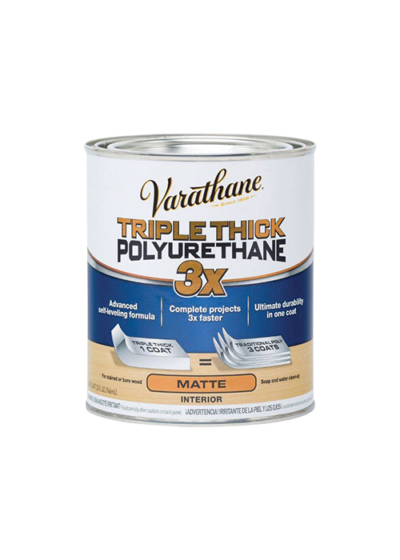 Varathane Matte Clear Triple Thick Polyurethane 1 qt. - Colorbank
