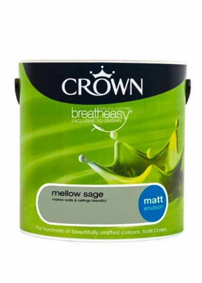 Crown Matt Emulsion Mellow Sage 2.5L - Colorbank