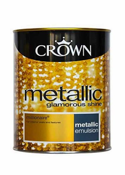 Crown Metallic Emulsion Millioner 1.25L - Colorbank